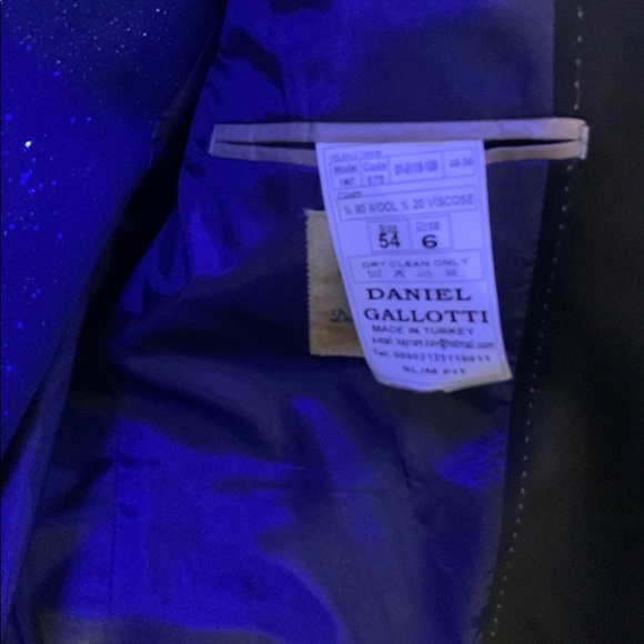Daniel Gallotti | Suits & Blazers | Royal Blue Beautiful Elegant Suit ...